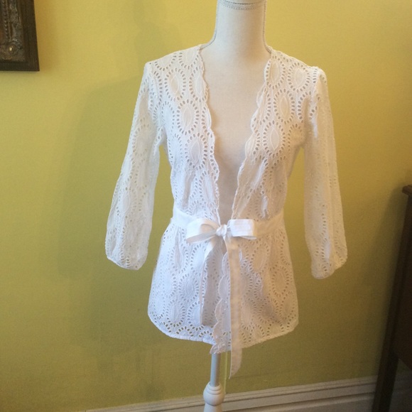 INC International Concepts | Jackets & Coats | Inc Cutest White Eyelet ...